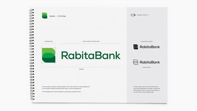 Logotype and Corporate Style for Rabita Bank