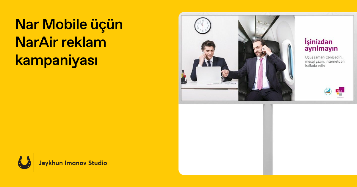 Nar Mobile üçün NarAir reklam kampaniyası