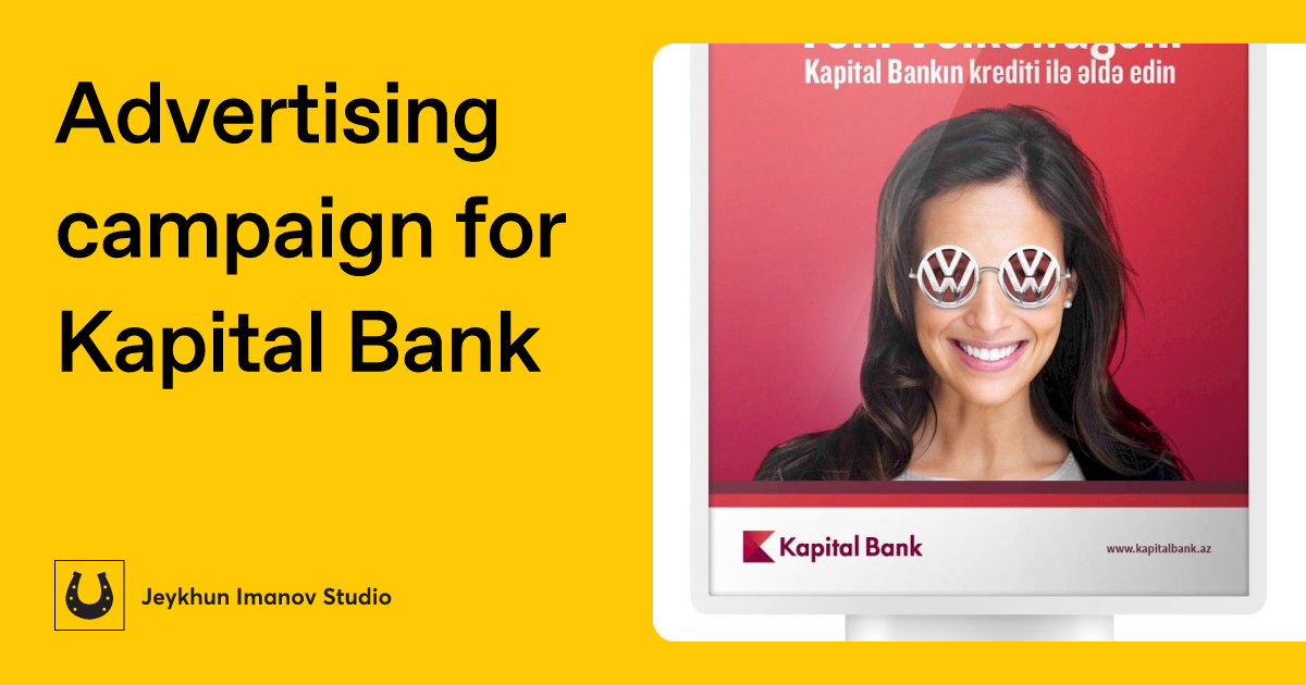 Advertising campaign for Kapital Bank