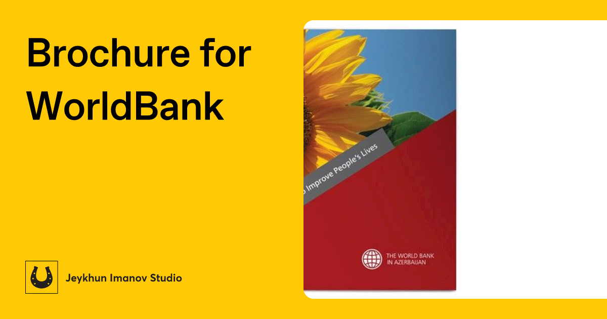 Brochure for WorldBank