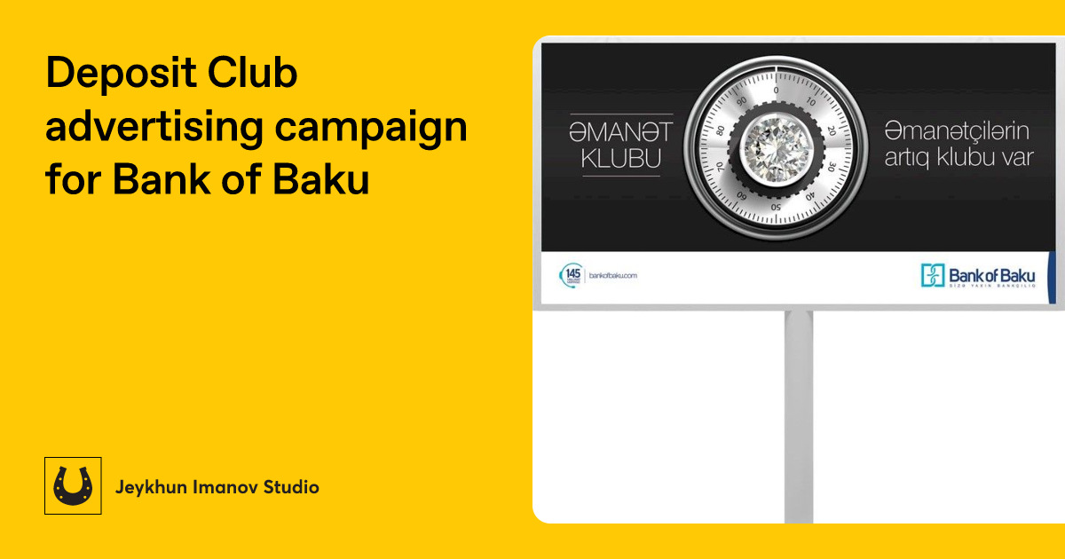 Deposit Club advertising campaign for Bank of Baku
