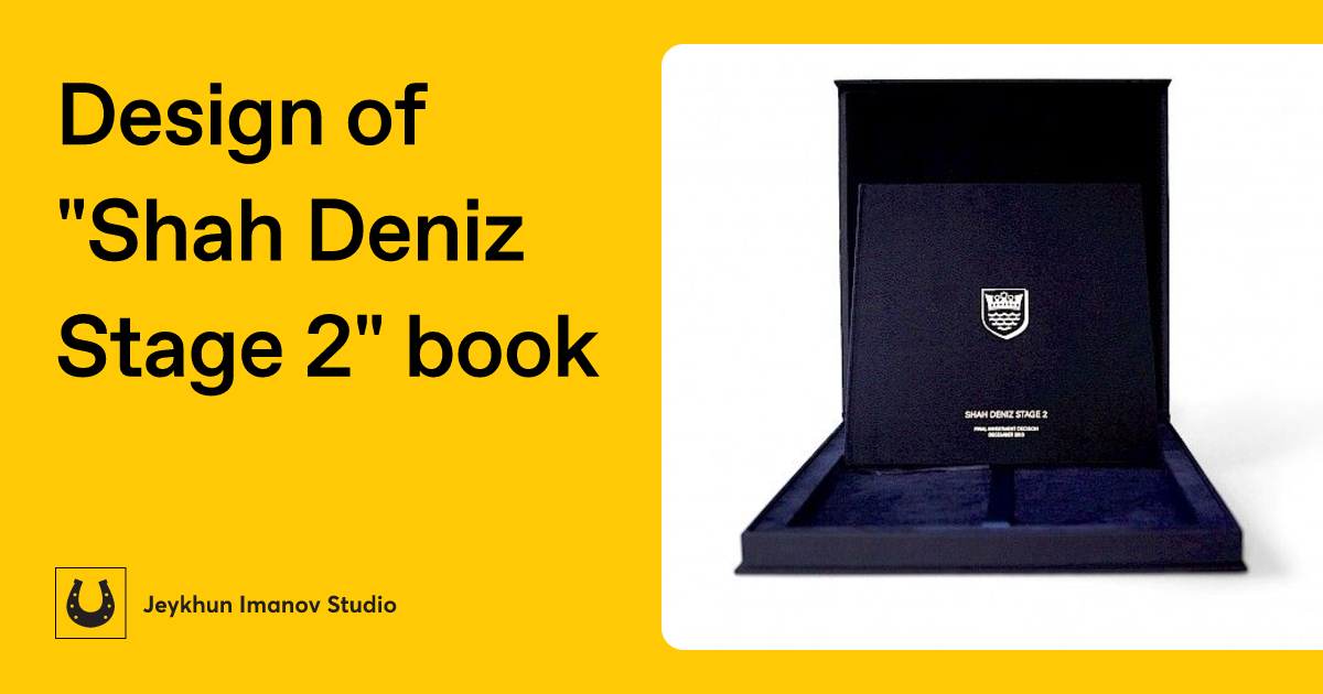 Design of "Shah Deniz Stage 2" book