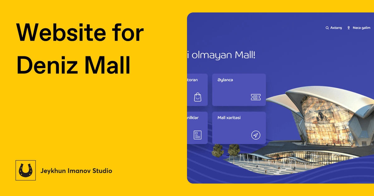 Website for Deniz Mall