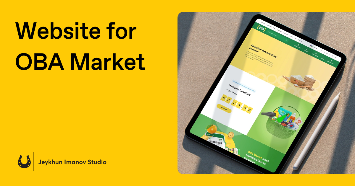 Website for OBA Market