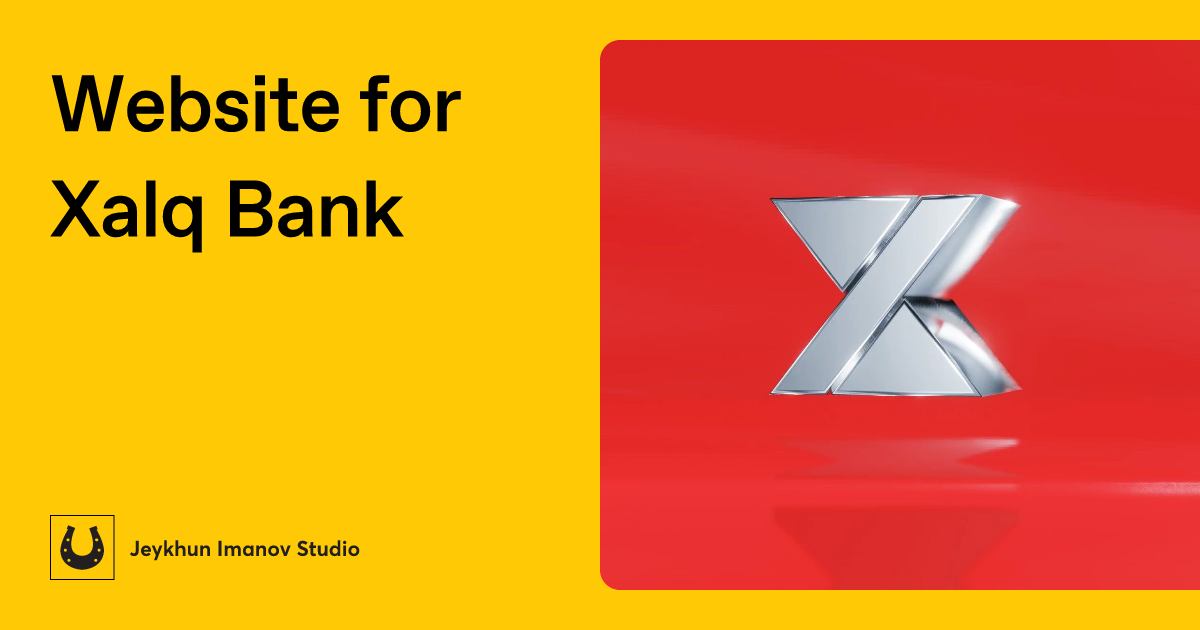 Website for Xalq Bank
